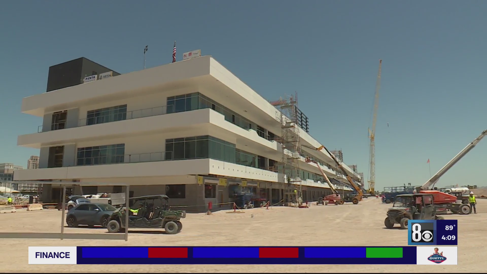 Formula 1 repaving ‘on track’ to end in Fall, Super Bowl sketching out ...