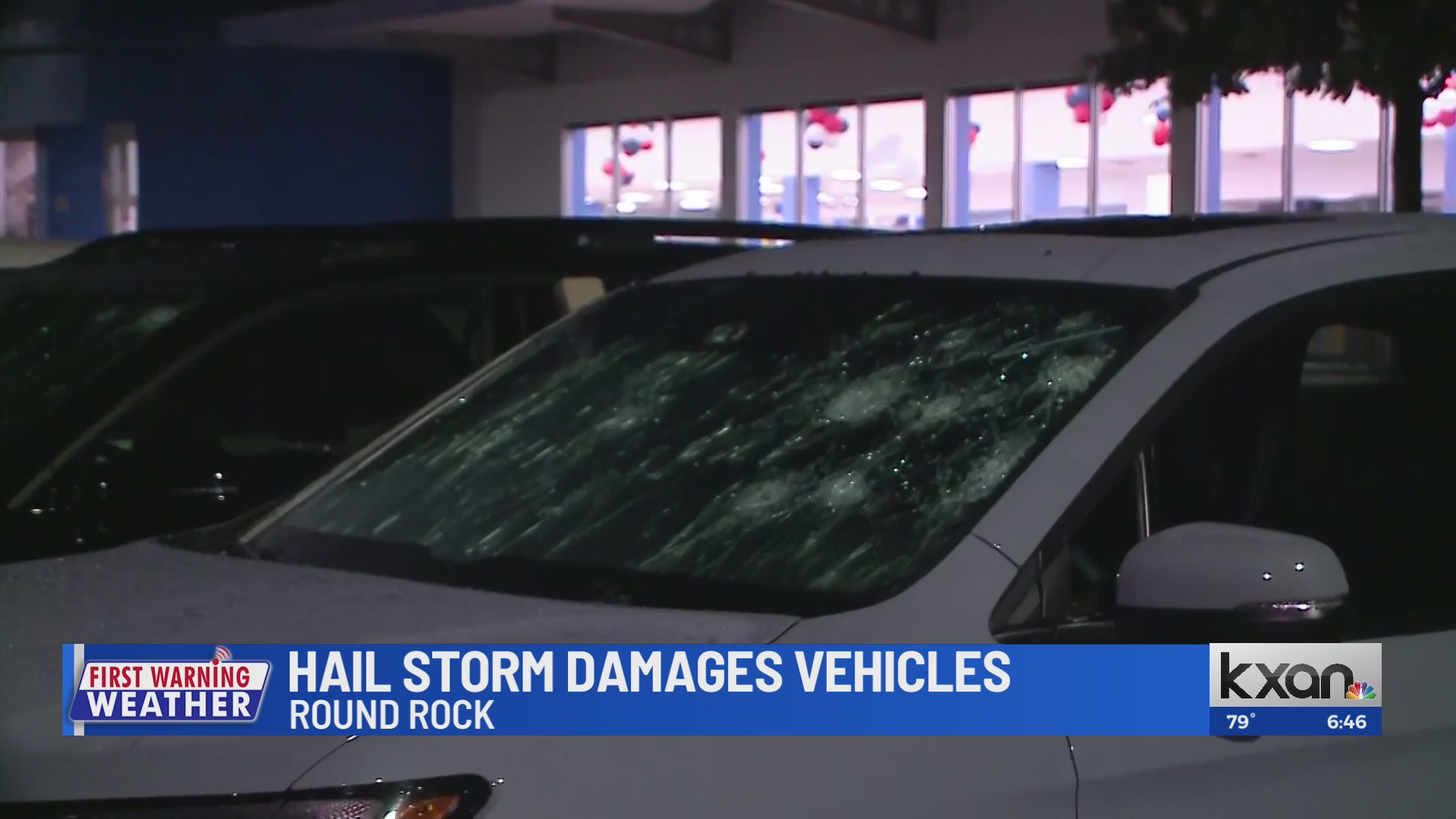 Cars, homes damaged after Sunday night hail storm | KXAN News Today ...