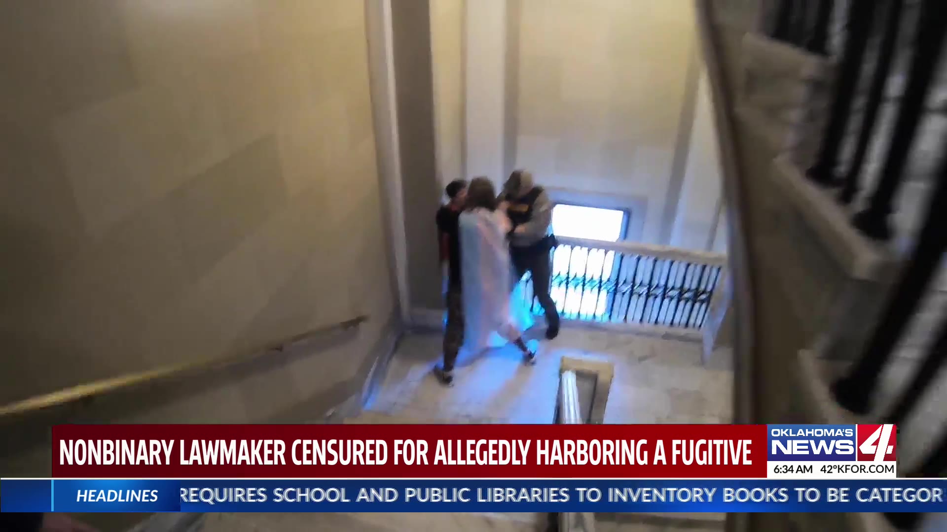 Oklahoma legislator censured for allegedly harboring fugitive inside ...