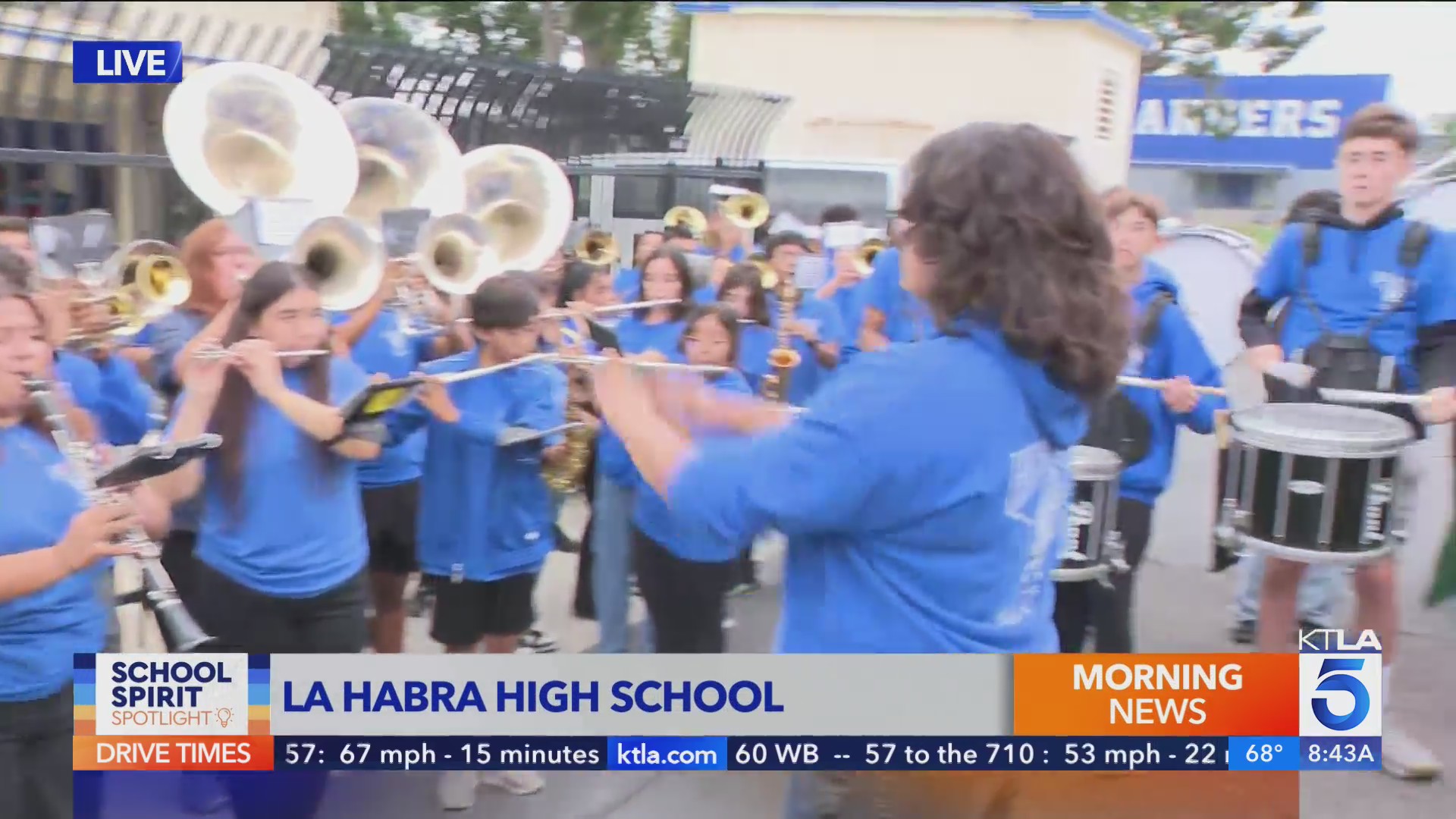 School Spirit Spotlight: La Habra High School – KTLA