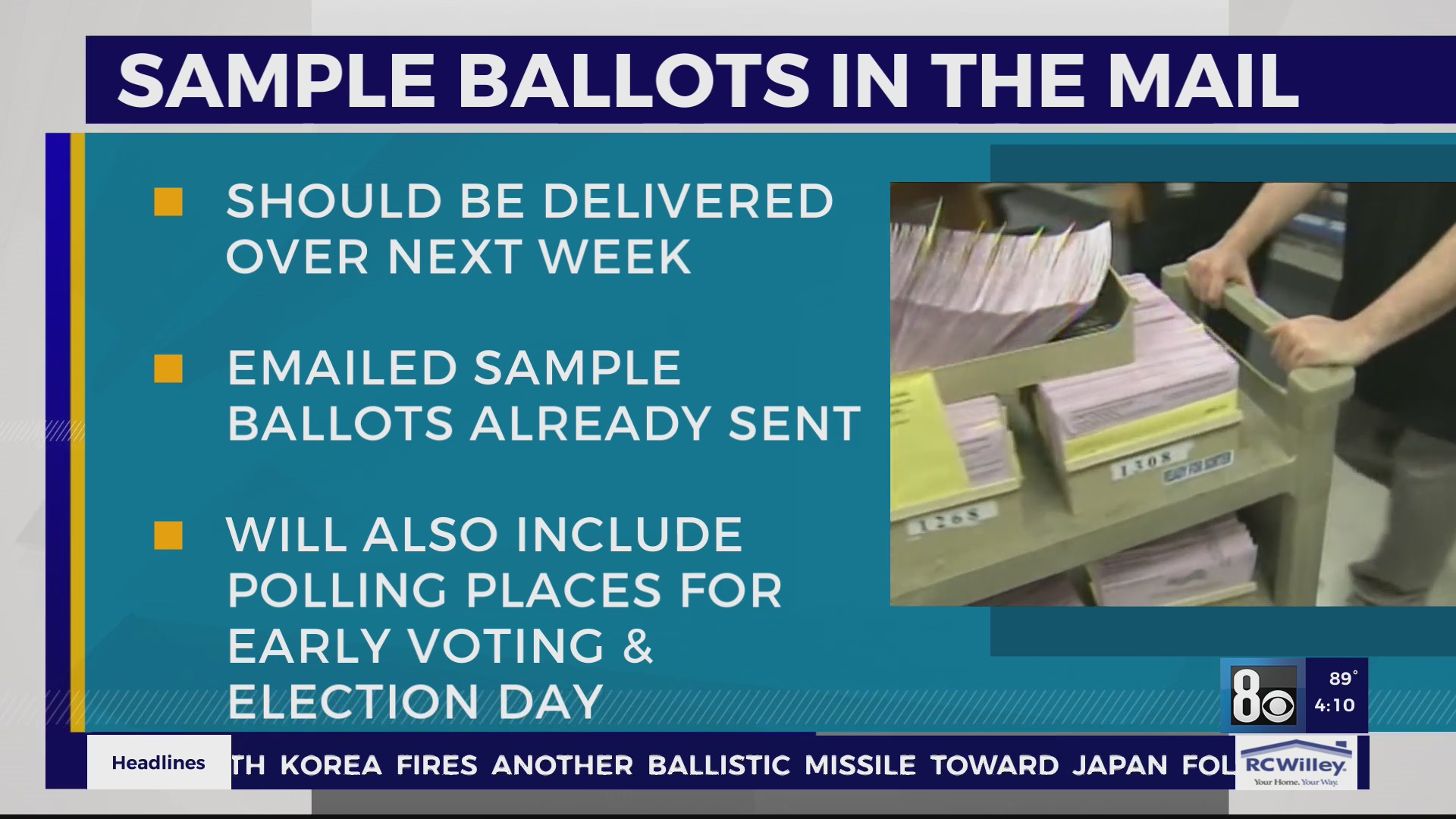 Sample ballots in the mail – KLAS