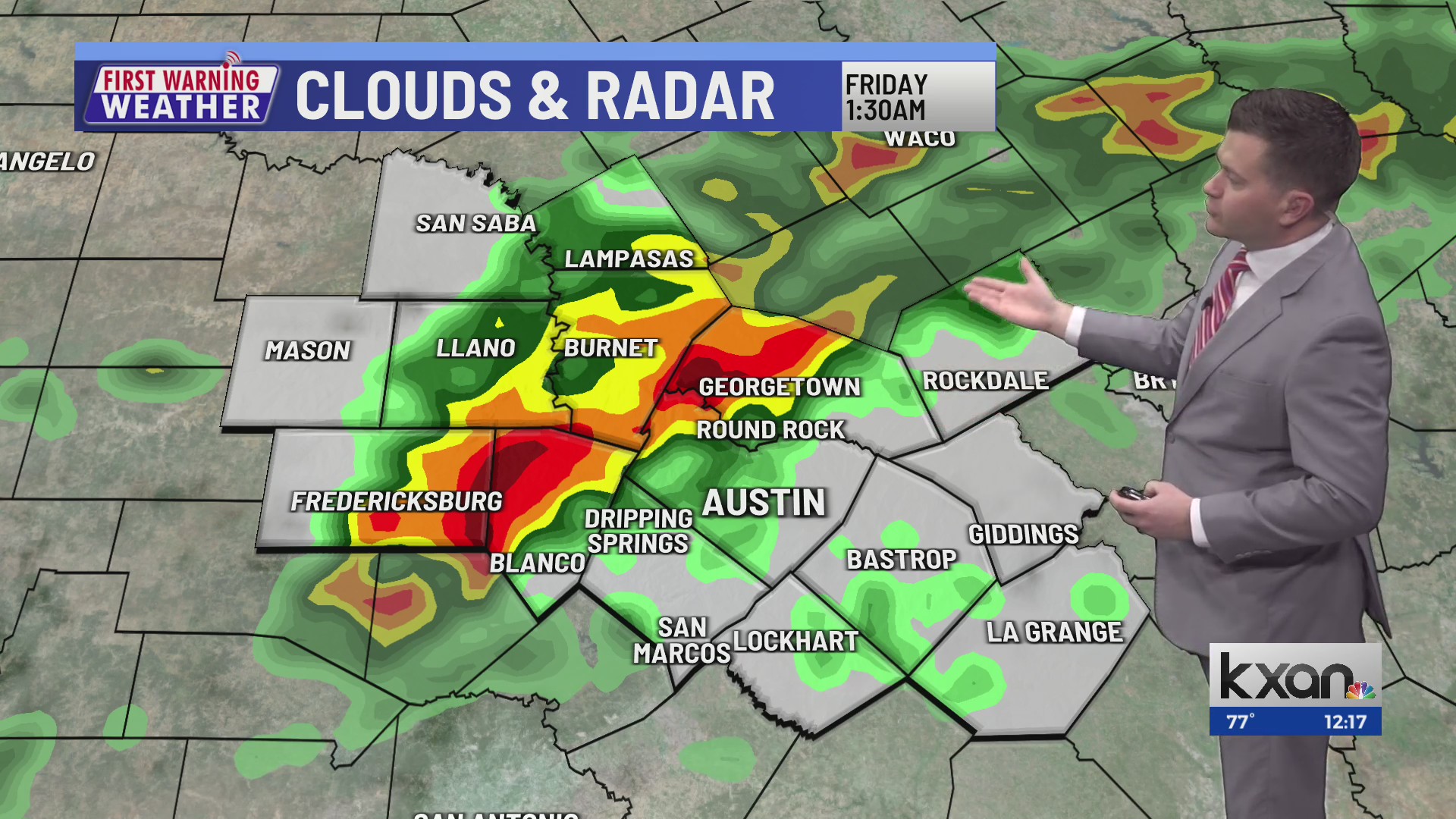 First Warning Weather with Meteorologist Nick Bannin – KXAN Austin