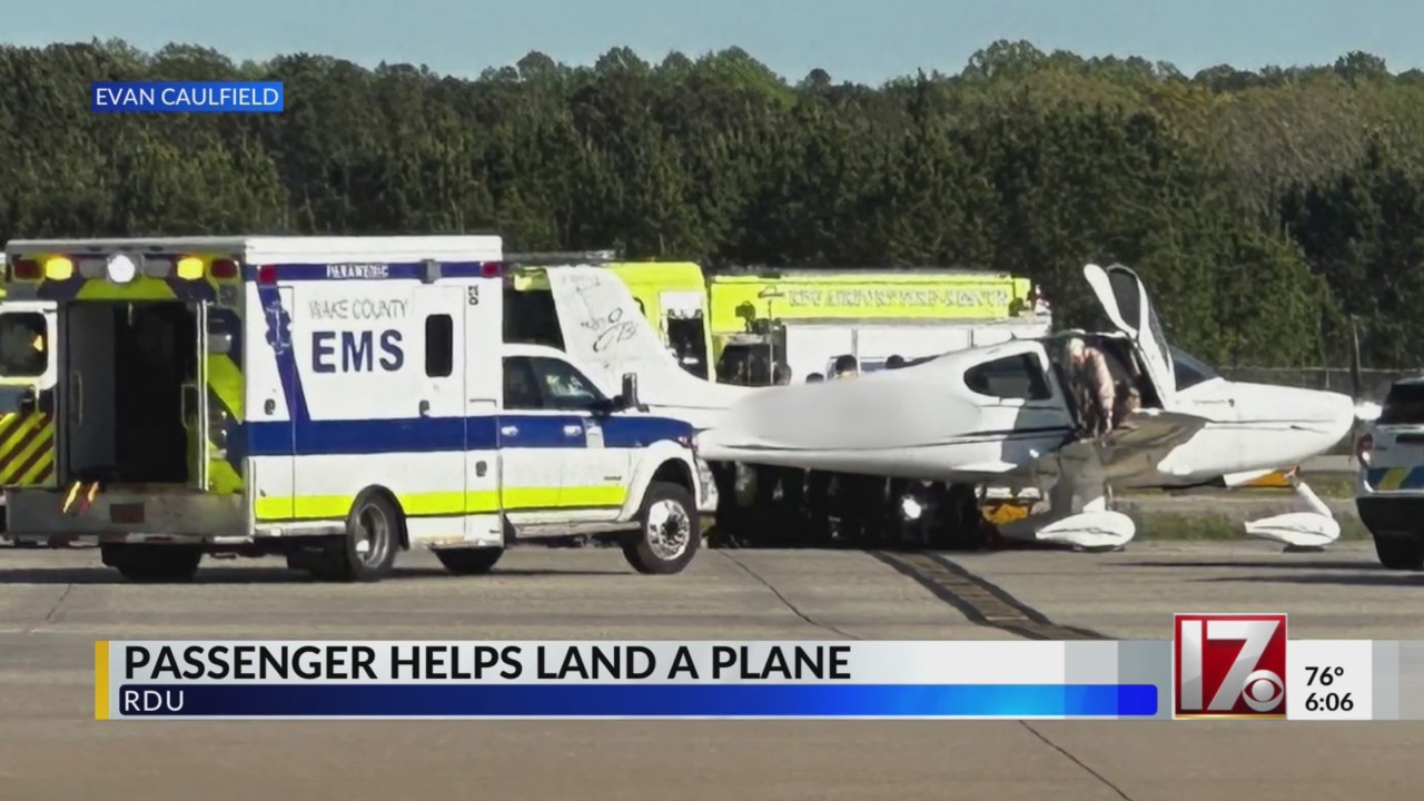 Raleigh passenger lands plane at RDU after pilot illness, FAA says ...