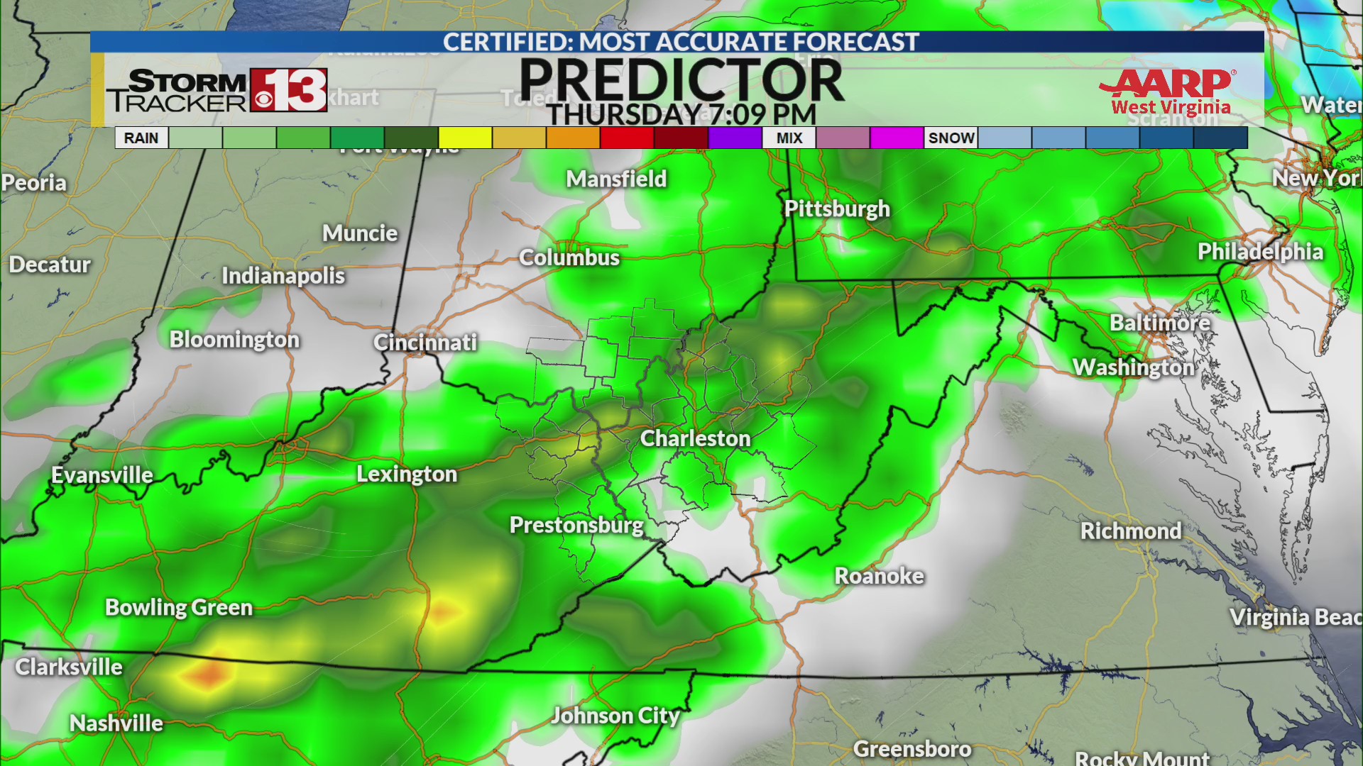 Drying out and a slow warmup until late in the coming week – WOWK 13 News