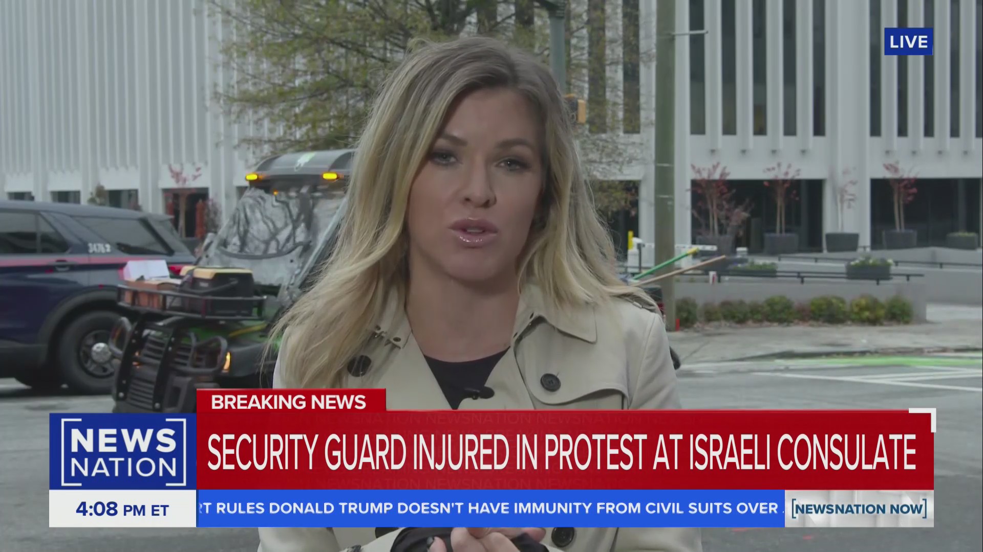 Protester lights self on fire outside Israeli consulate in Atlanta ...