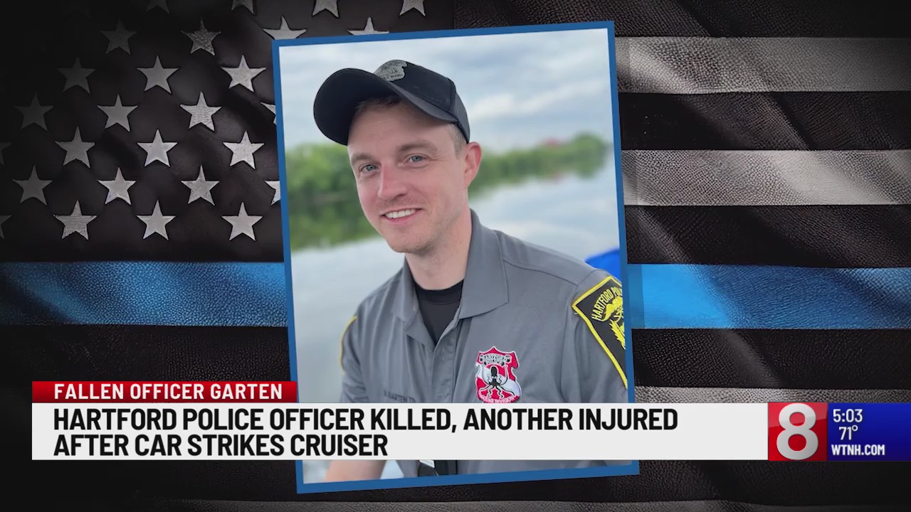 Hartford police officer killed, another injured after car strikes ...