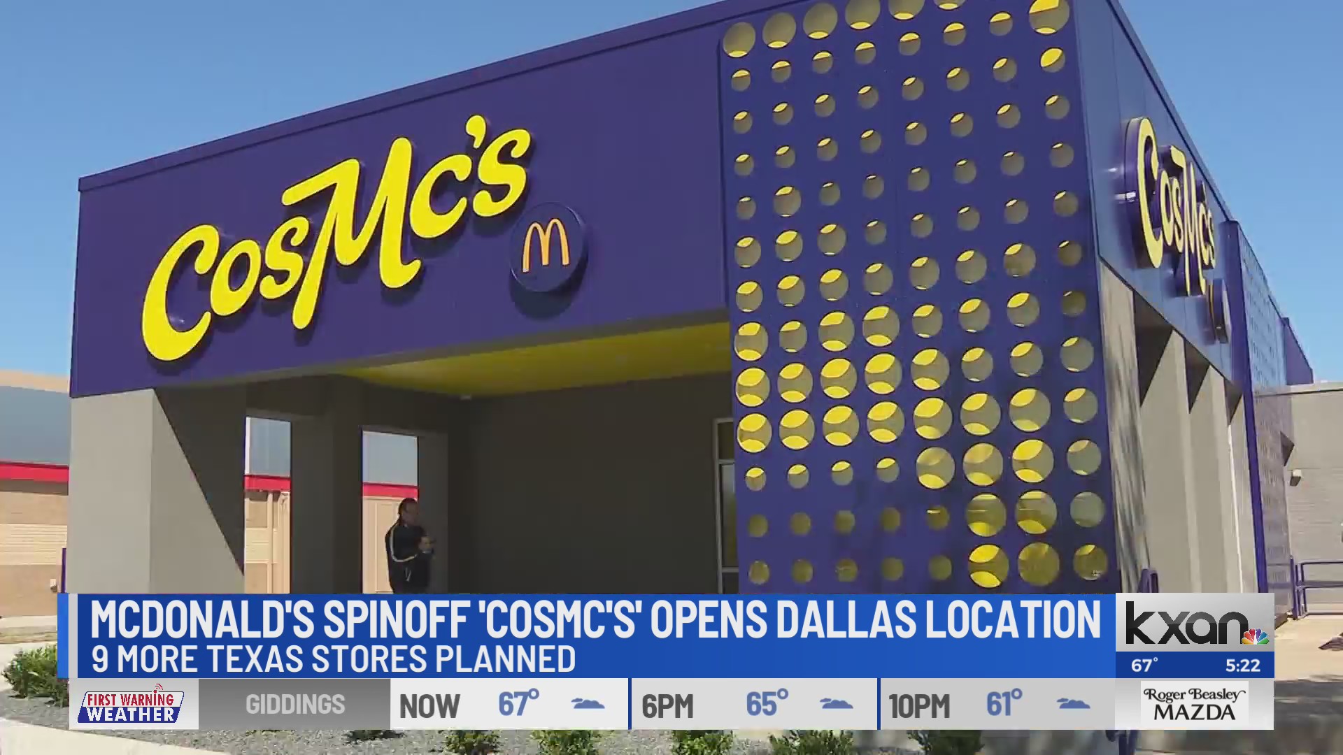 McDonald’s opens first CosMc’s location in Texas – KXAN Austin