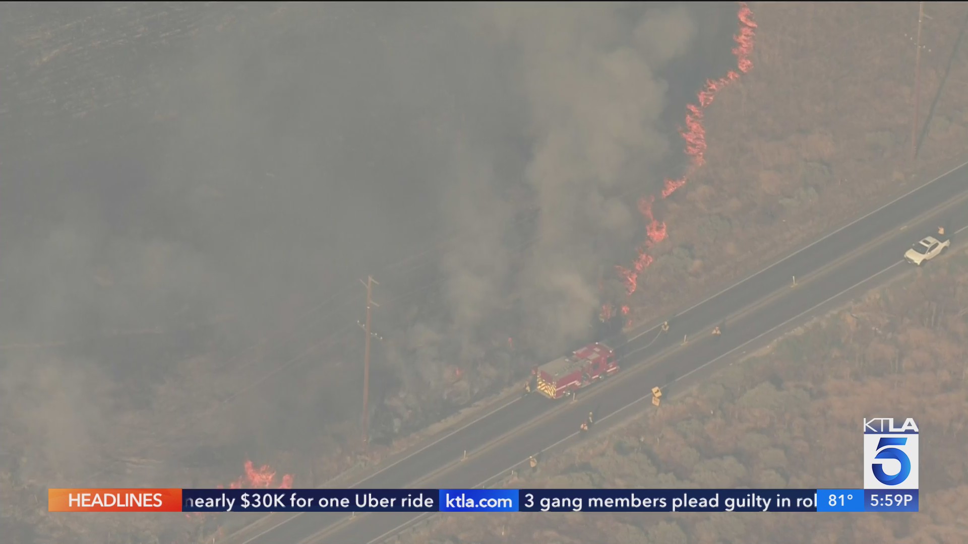 Massive wildfire breaks out in Riverside County, 600 acres and growing ...