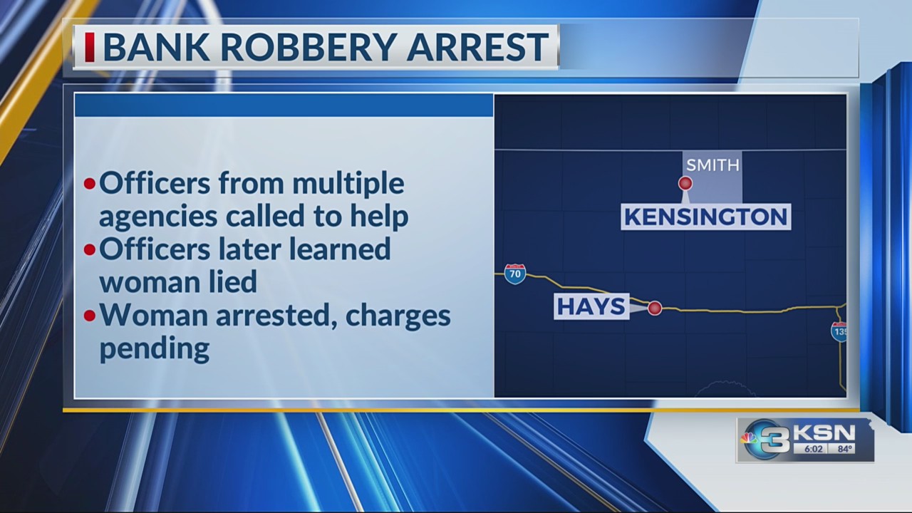 Arrest made in north Kansas bank robbery attempt – KSN-TV