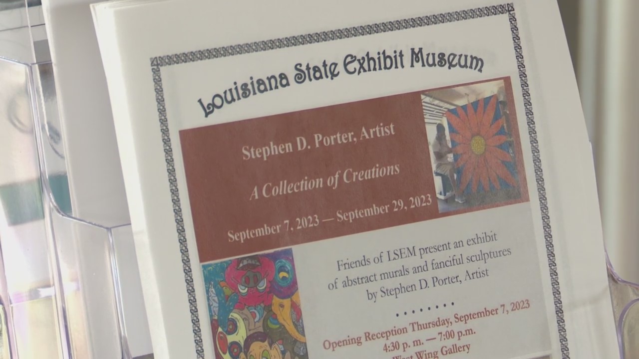 Shreveport man’s artwork on display at the Louisiana State Exhibit ...