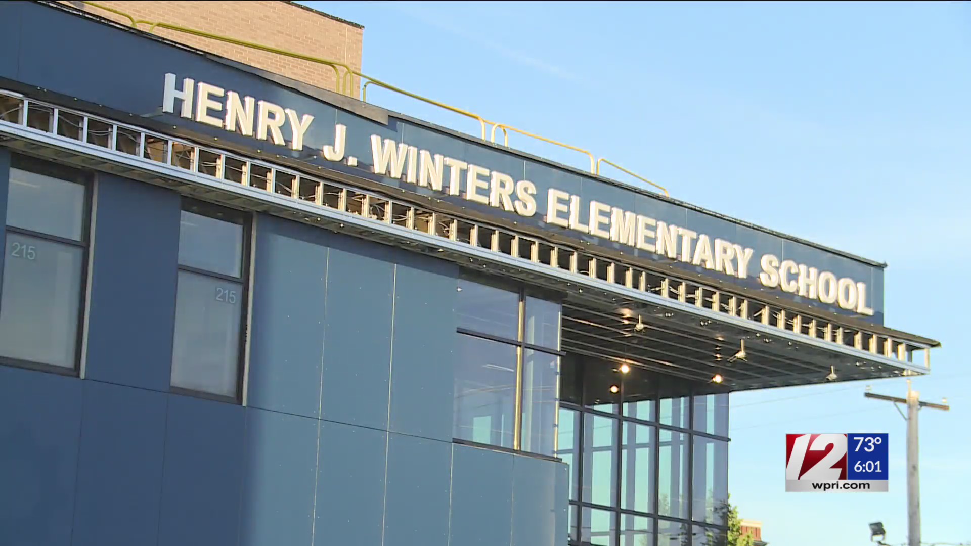 Winters Elementary set to open on Tuesday – WPRI.com