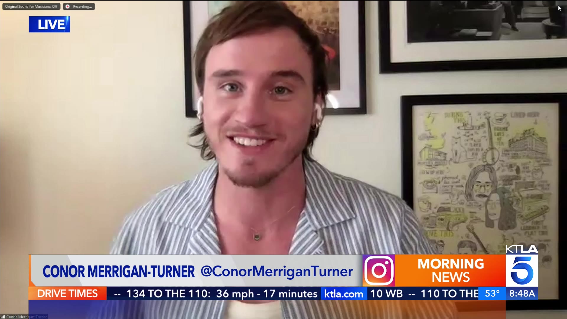 Conor Merrigan-Turner talks starring in Peacock’s new mini drama series ...