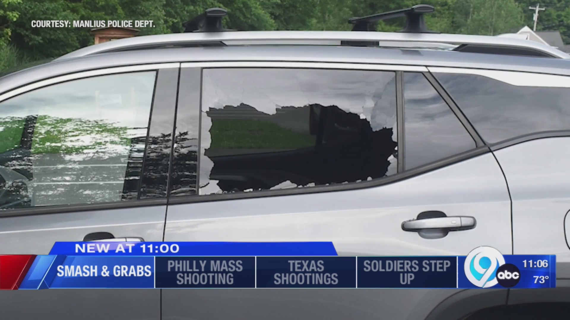 On The Lookout: Smash and Grabs in Park Parking Lots – WSYR