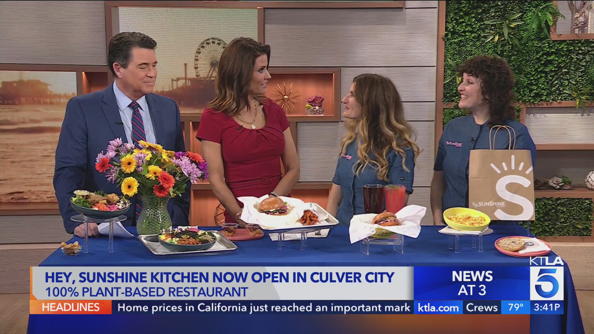 Plant-based restaurant Hey, Sunshine Kitchen opens in Culver City – KTLA