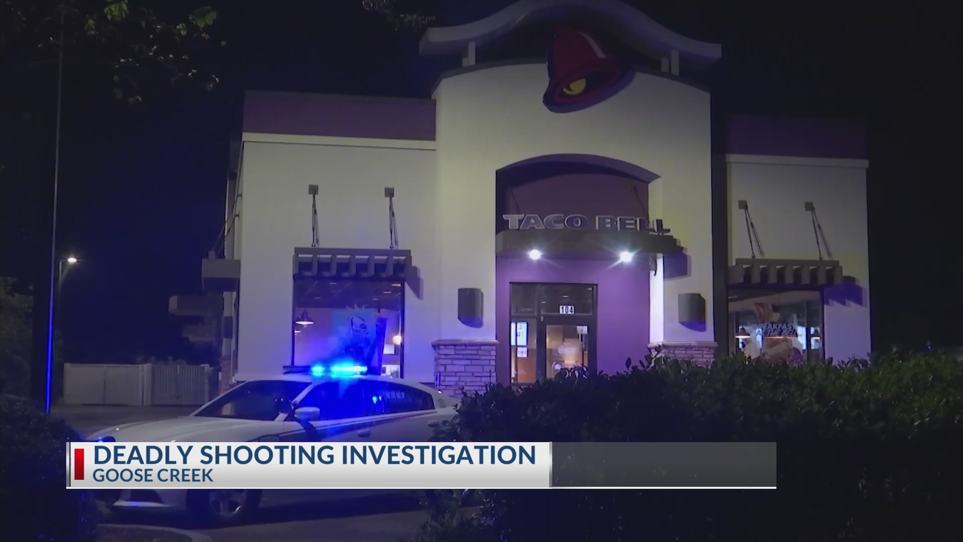 Juvenile dead following shooting at Goose Creek Taco Bell – WCBD News 2