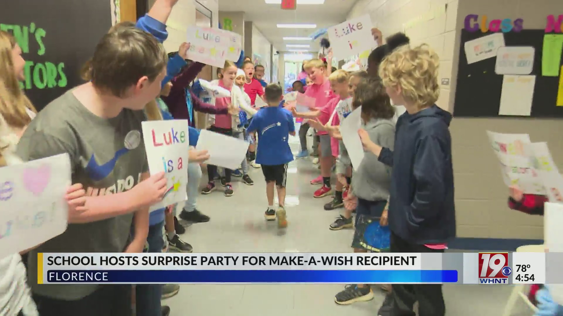 Luke Reaves Make-A-Wish send off – WHNT.com