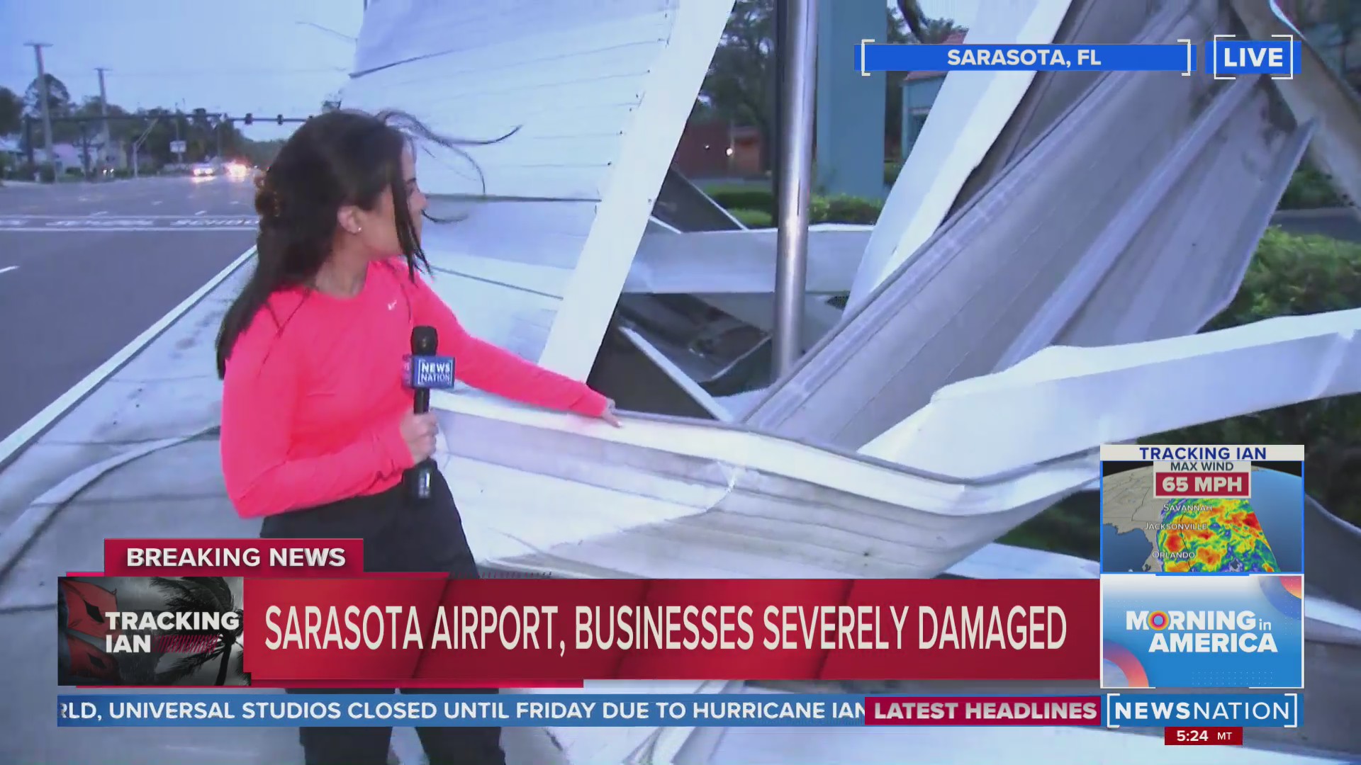Hurricane Ian leaves behind crushing damage in Sarasota | Morning in ...