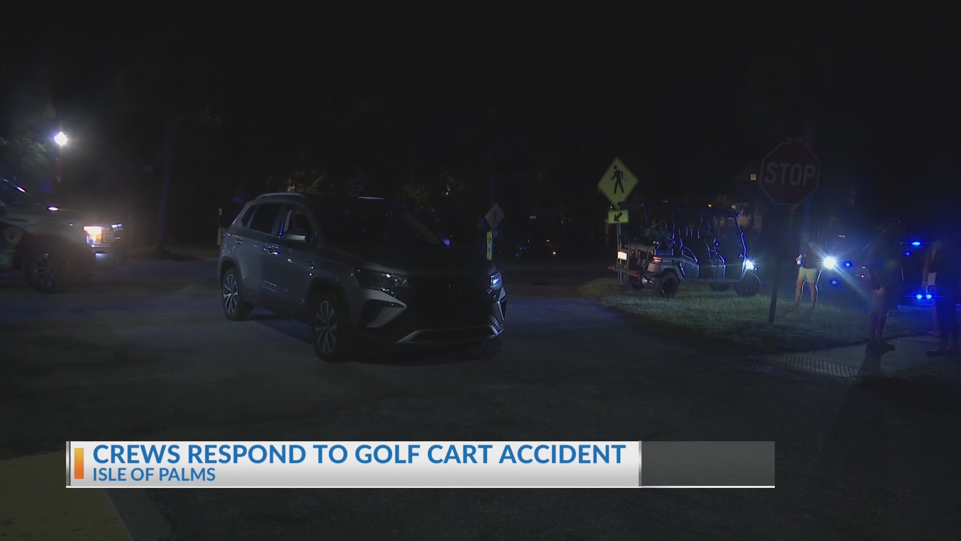 IOP Police respond to crash involving golf cart – WCBD News 2