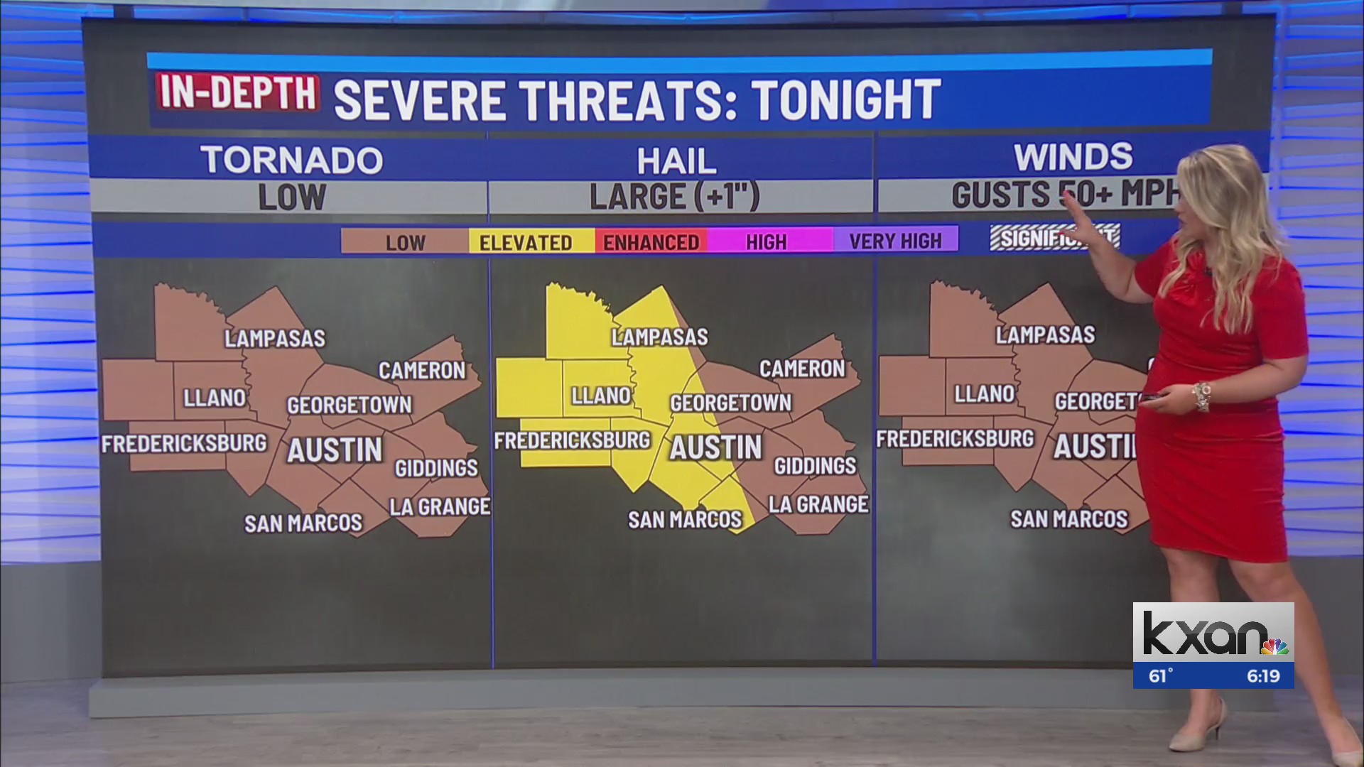 First Warning Weather with Kristen Currie – KXAN Austin