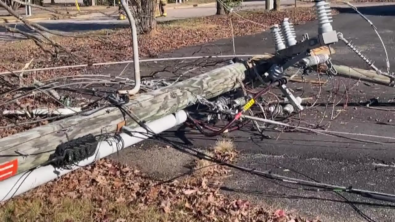 Semi truck strikes power lines in Raleigh, bringing down transformer ...