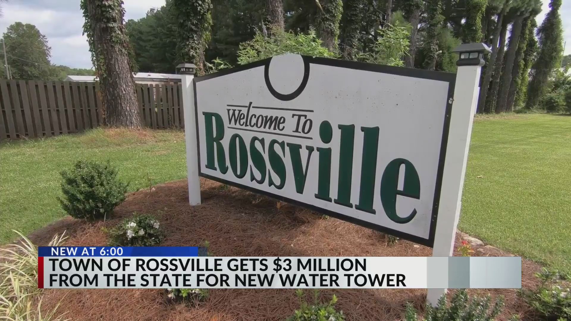Town of Rossville gets $3M for new water tower, plans to add 1,500 ...