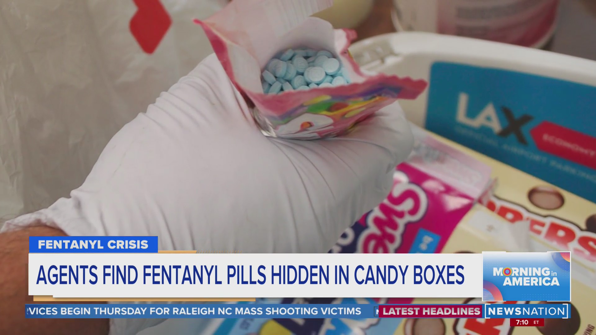 Agents find fentanyl pills hidden in candy boxes | Morning in America ...