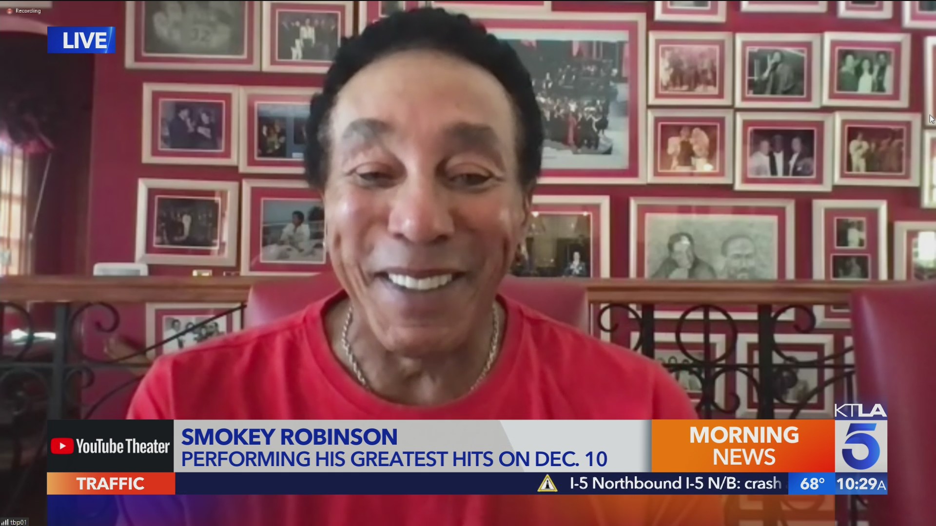 Smokey Robinson reveals how he stays looking and feeling young – KTLA