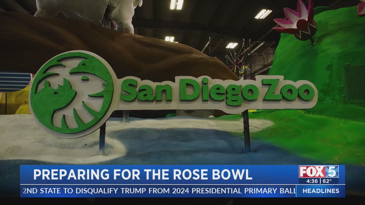 Preparing For The Rose Bowl – FOX 5 San Diego & KUSI News