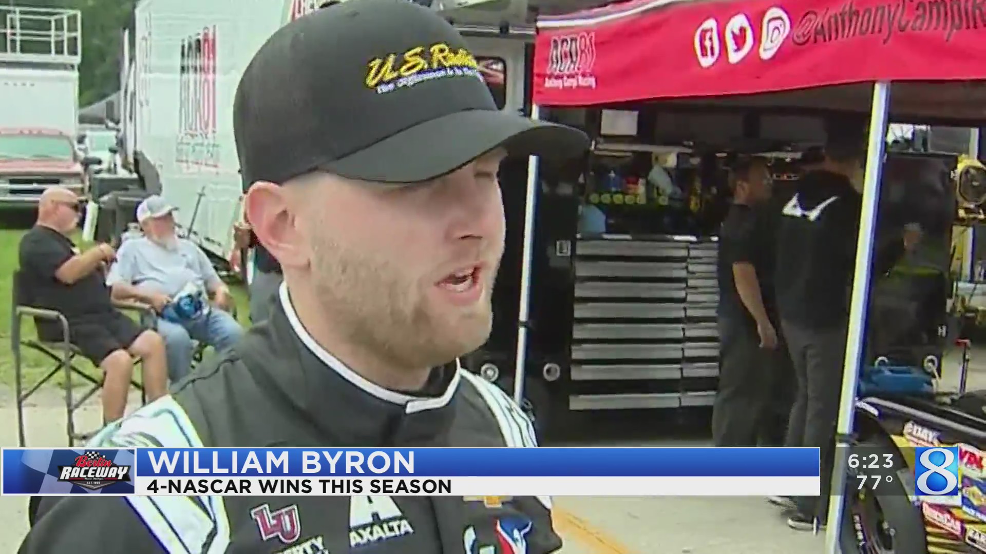 NASCAR drivers at Berlin Raceway – NEWS10 ABC