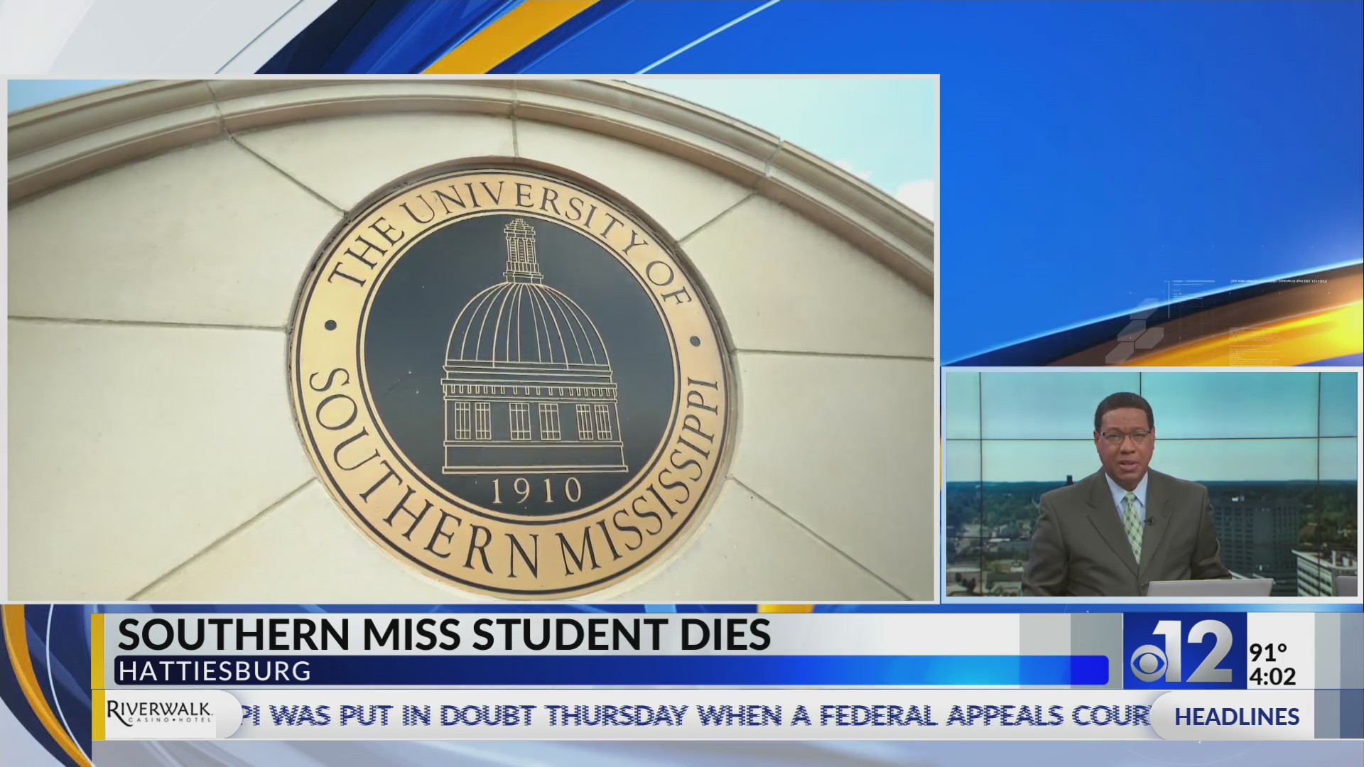 Southern Miss student dies on Hattiesburg campus – WJTV