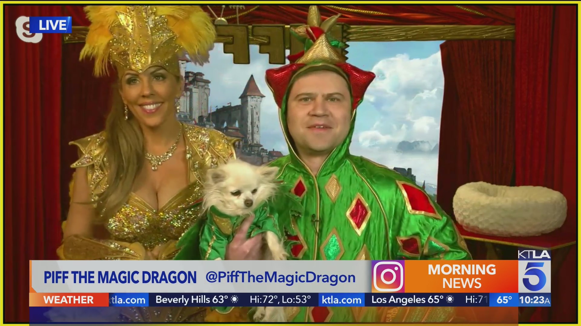 Piff the Magic Dragon headlines Flamingo for seven years – KTLA