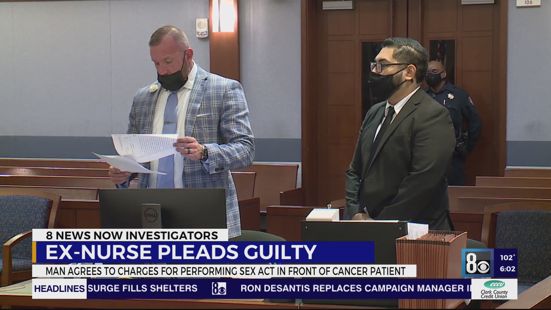 Ex Las Vegas Nurse Pleads Guilty To Performing Sex Act In Front Of