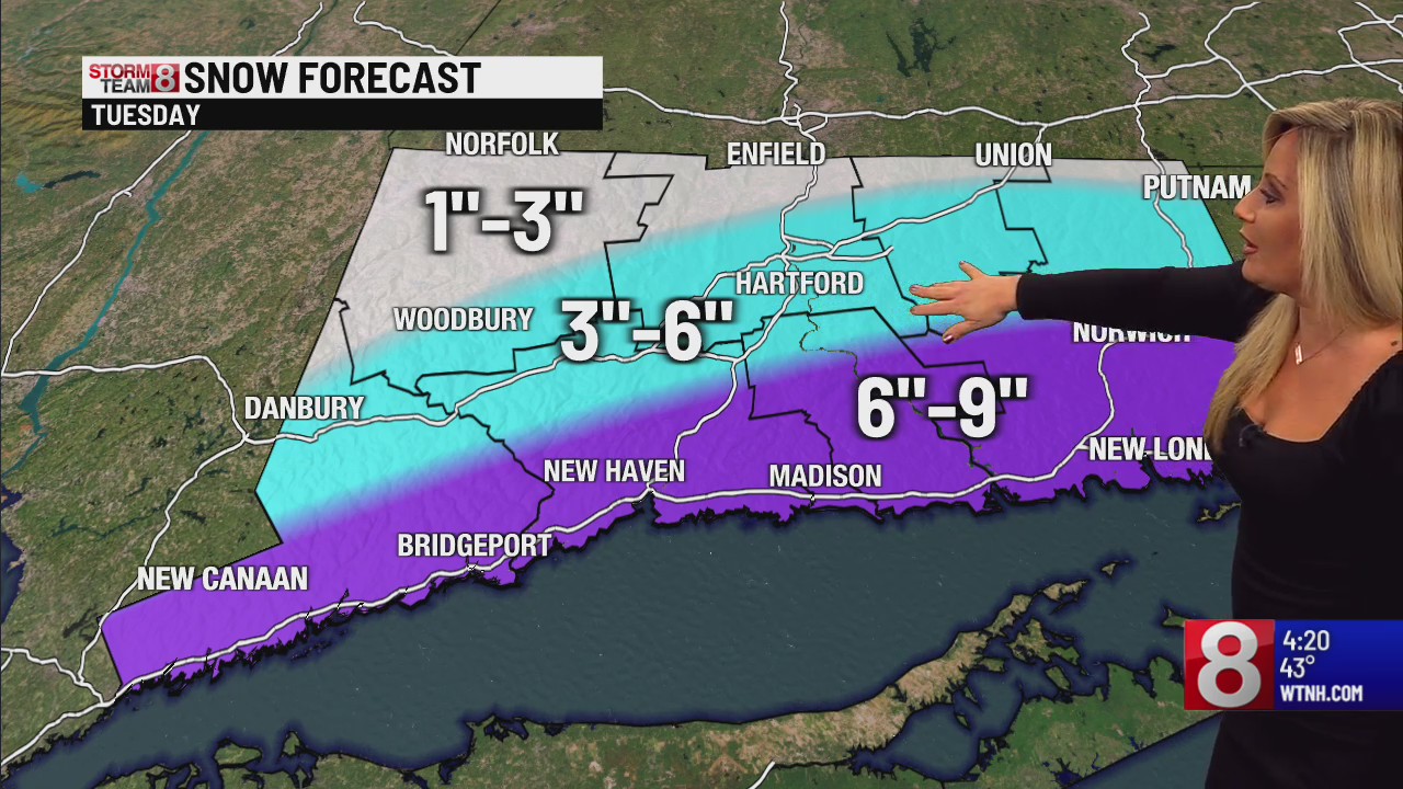 Updated weather forecast (4 p.m. – 2/12) – WTNH.com