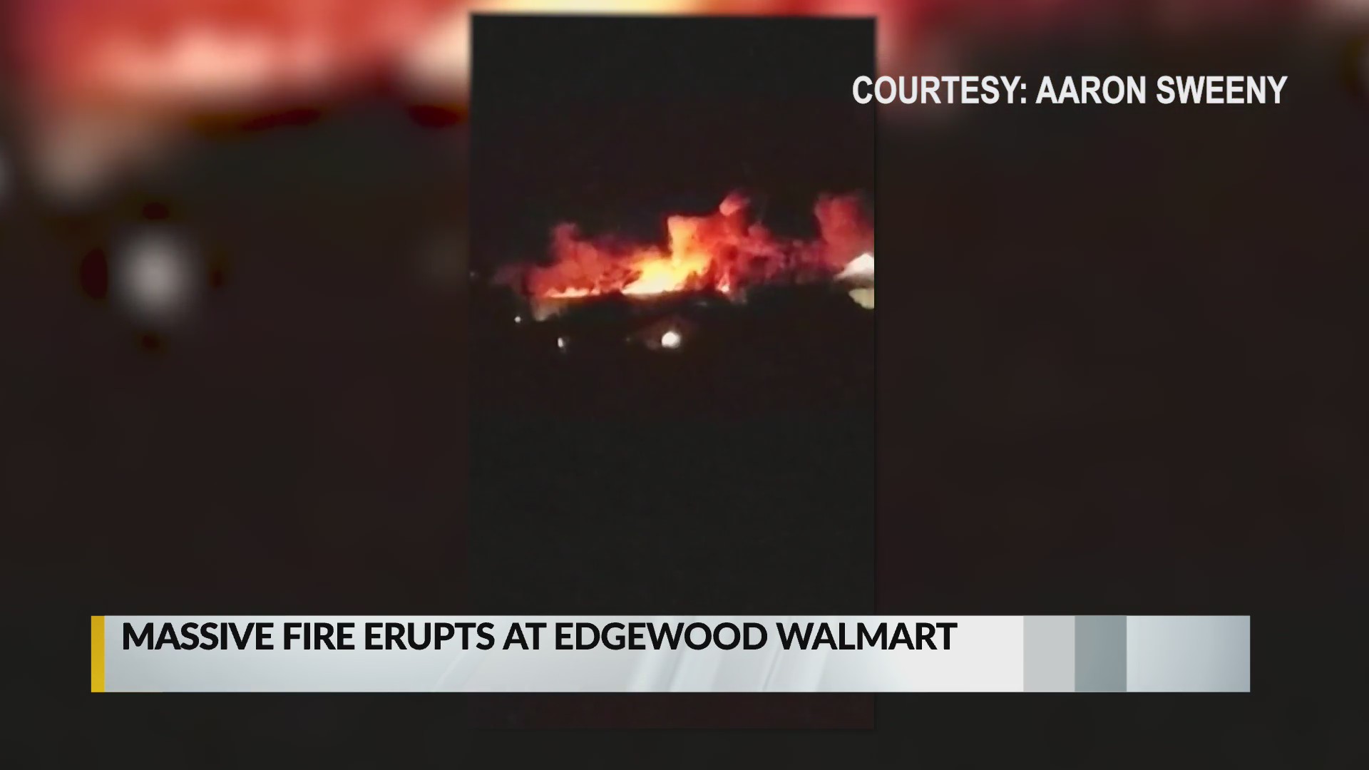 Crews battling massive fire at Edgewood Walmart – KRQE NEWS 13 ...
