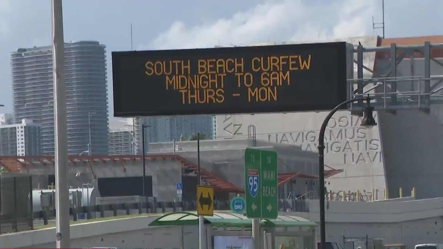 Curfew begins for Miami Beach spring breakers | Rush Hour – NewsNation
