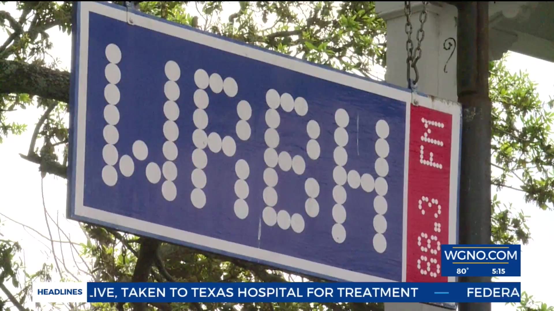 WRBH American Bronze Braille Flag – WGNO