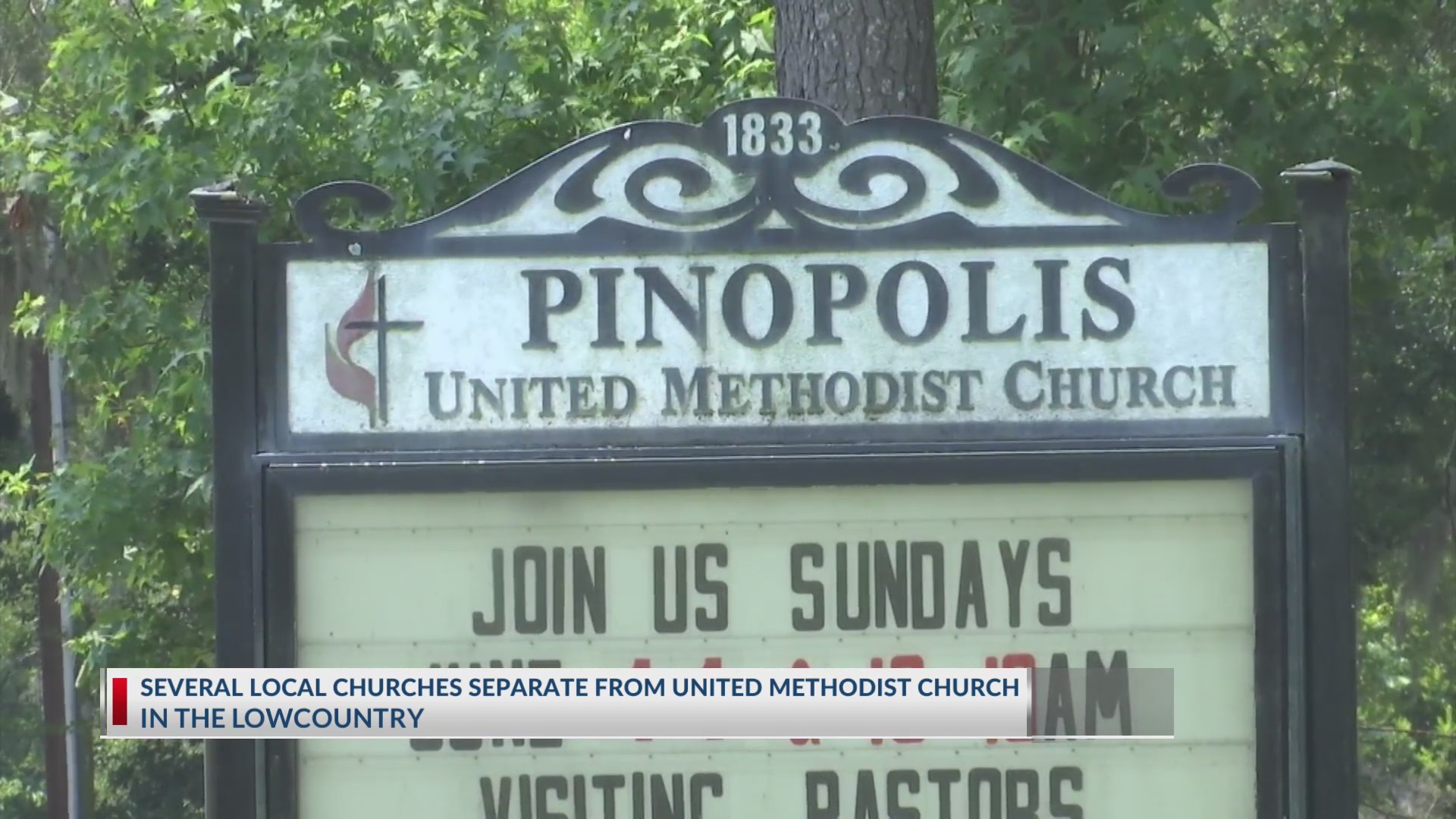 Pinopolis UMC among 11 churches to leave denomination – WCBD News 2