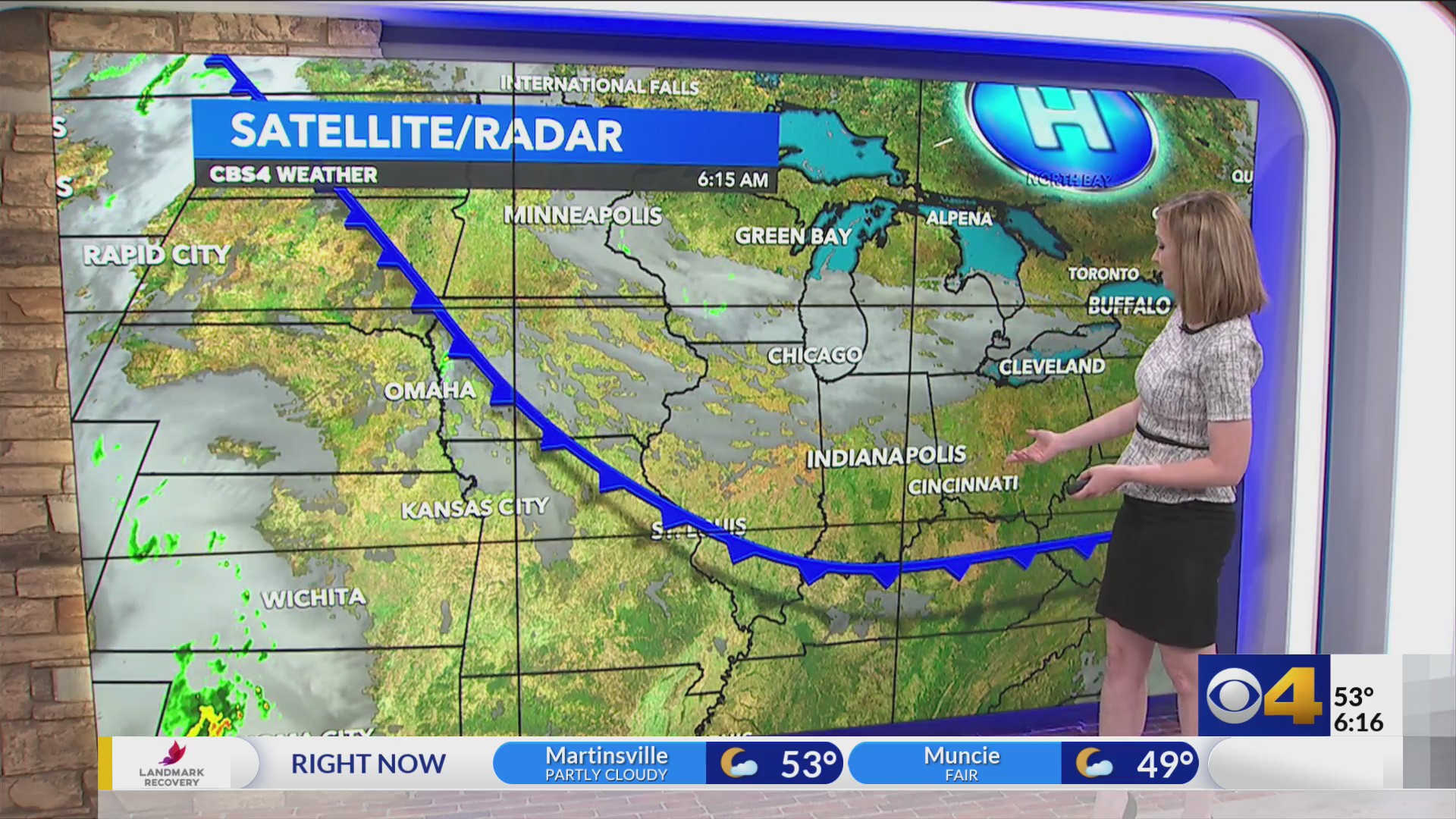 A cooler day but we have a big warmup ahead – WTTV CBS4Indy