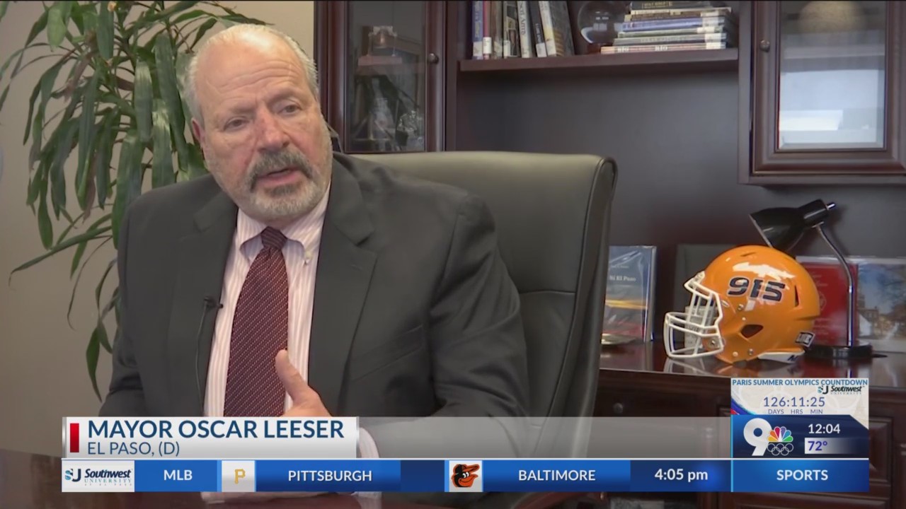 Mayor Oscar Leeser interview on the migrants – KTSM 9 News