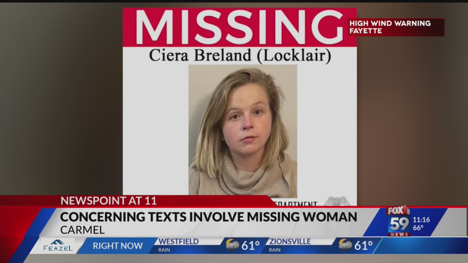 ‘I’m really scared’: Texts reveal missing Indiana woman lived in fear ...