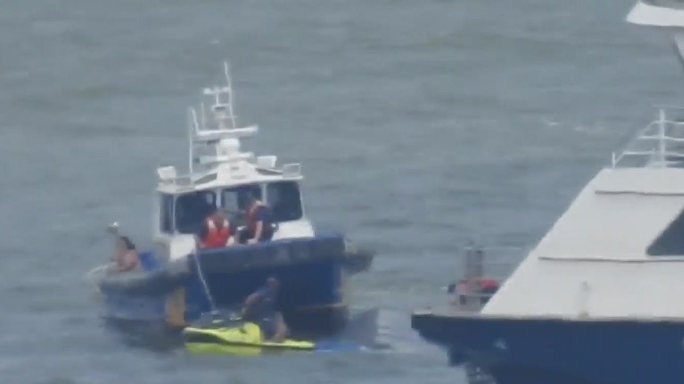 Passengers cling onto overturned boat that killed 2, hurt 11 | Rush ...