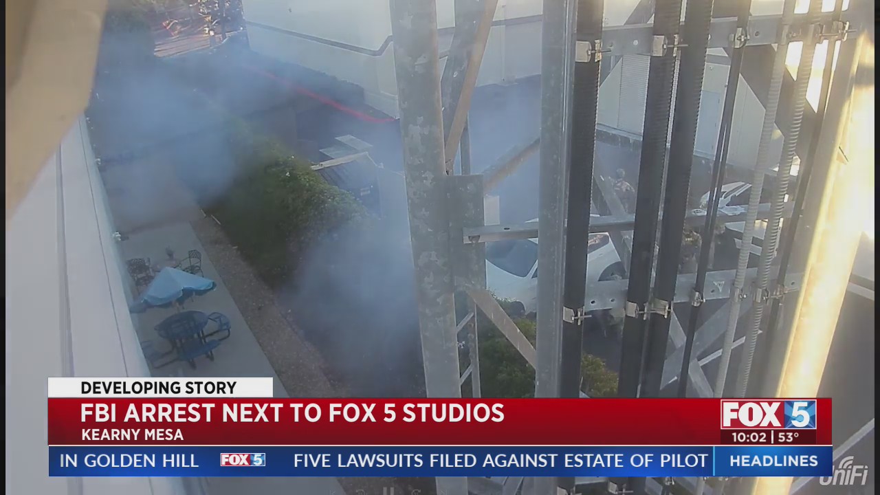 FBI Arrest Next To FOX 5 Studios – FOX 5 San Diego & KUSI News