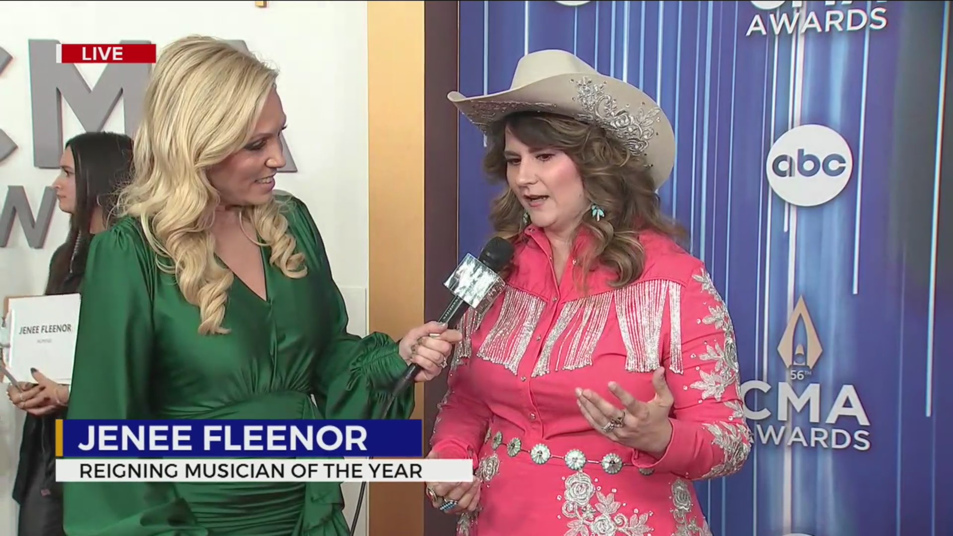 Jenee Fleenor catches up with News 2 prior to the 56th Annual CMA ...
