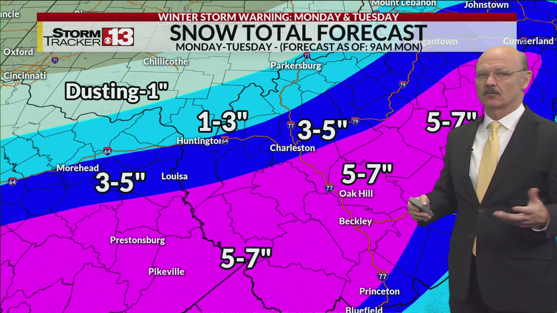 Short term & long term weather team coverage – WOWK 13 News