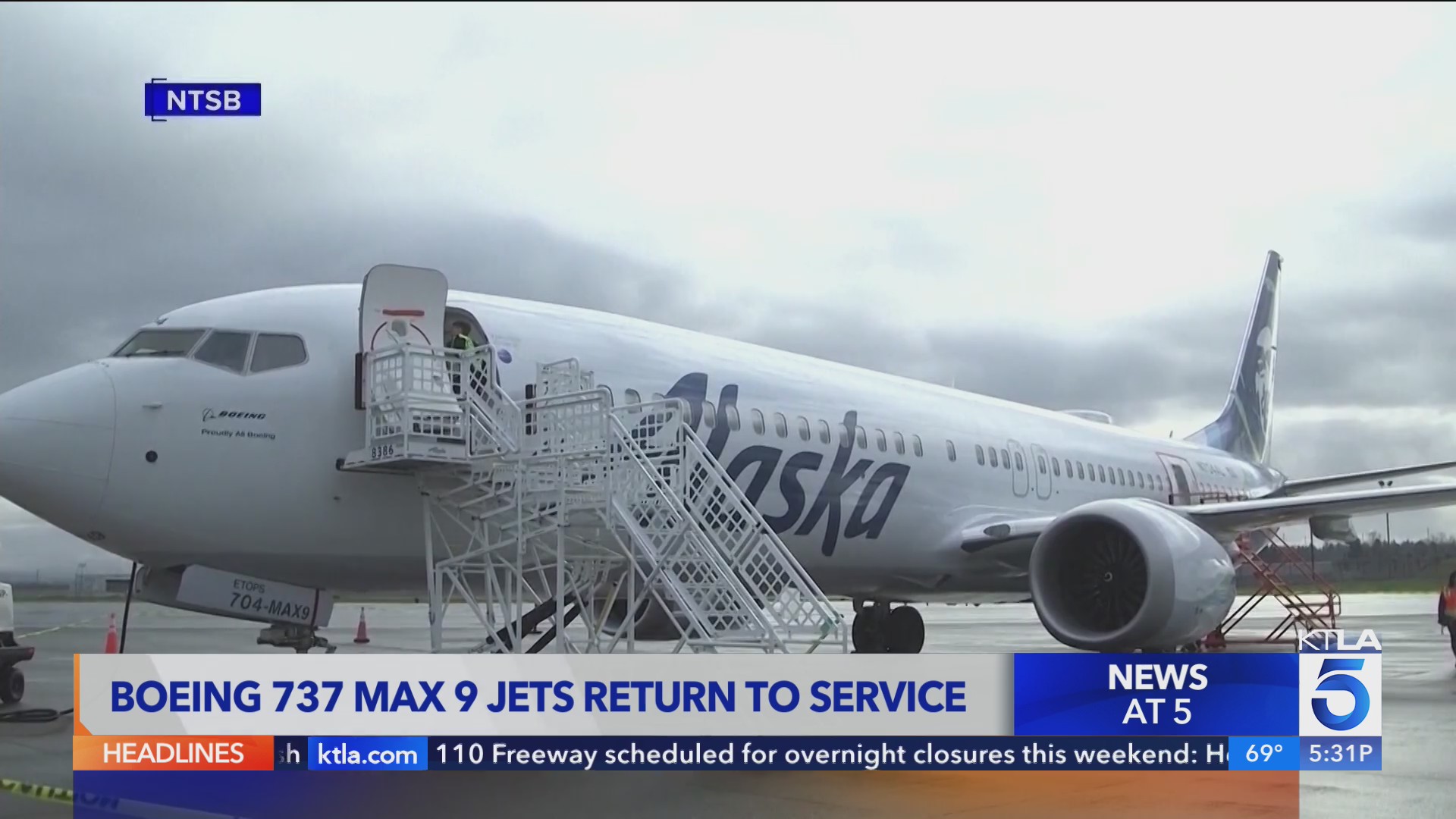 FAA clears path for Boeing 737 Max planes to resume flying – KTLA