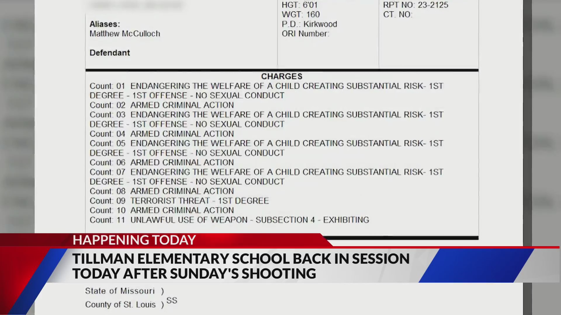 Tillman Elementary School back in session after Sunday’s shooting – FOX 2