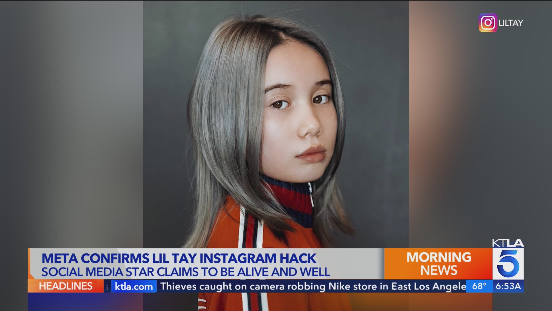 Meta confirms Lil Tay’s Instagram hack: Report – KTLA