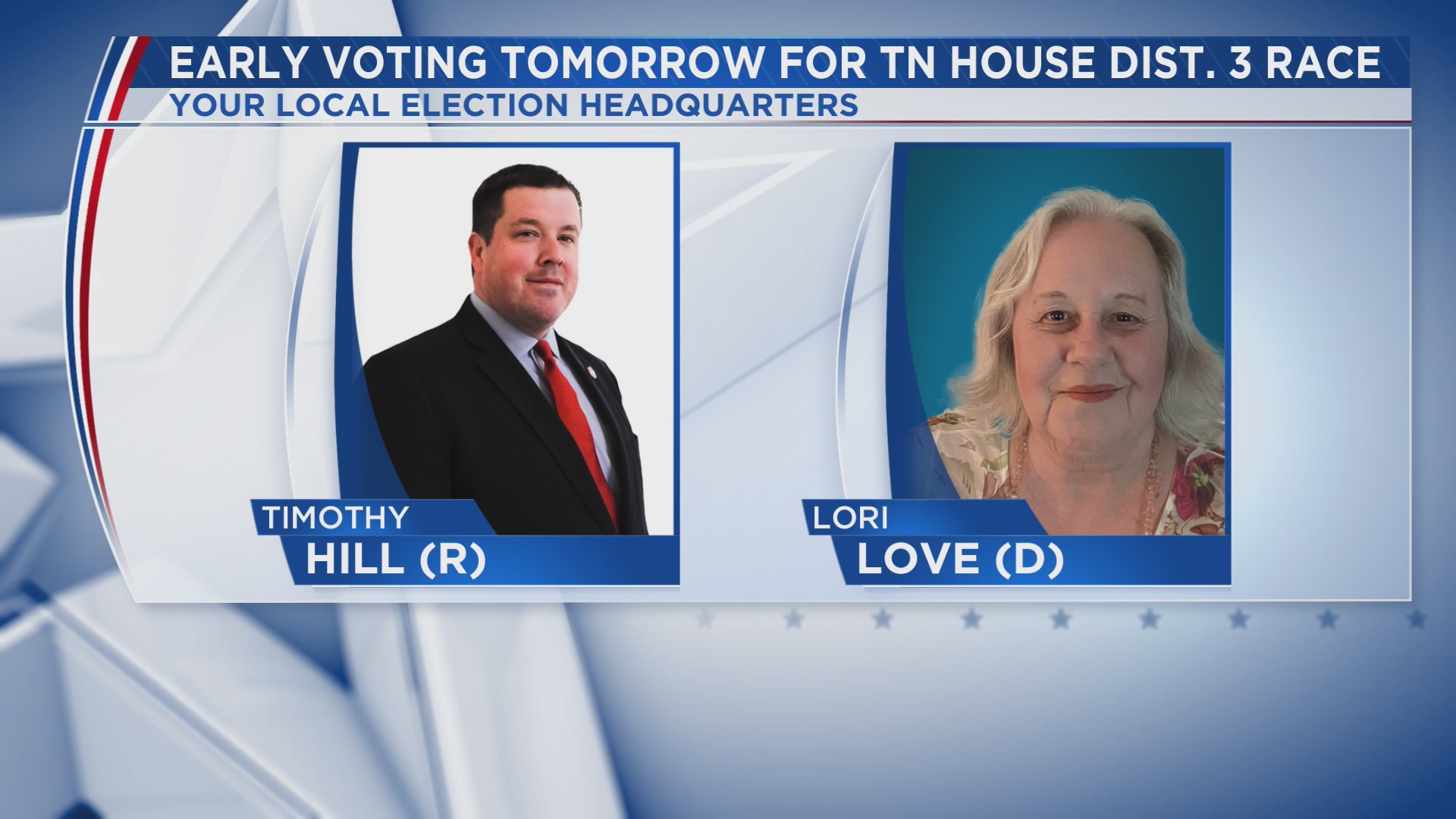 Early voting for House District 3 special election begins Friday – WJHL | Tri-Cities News & Weather