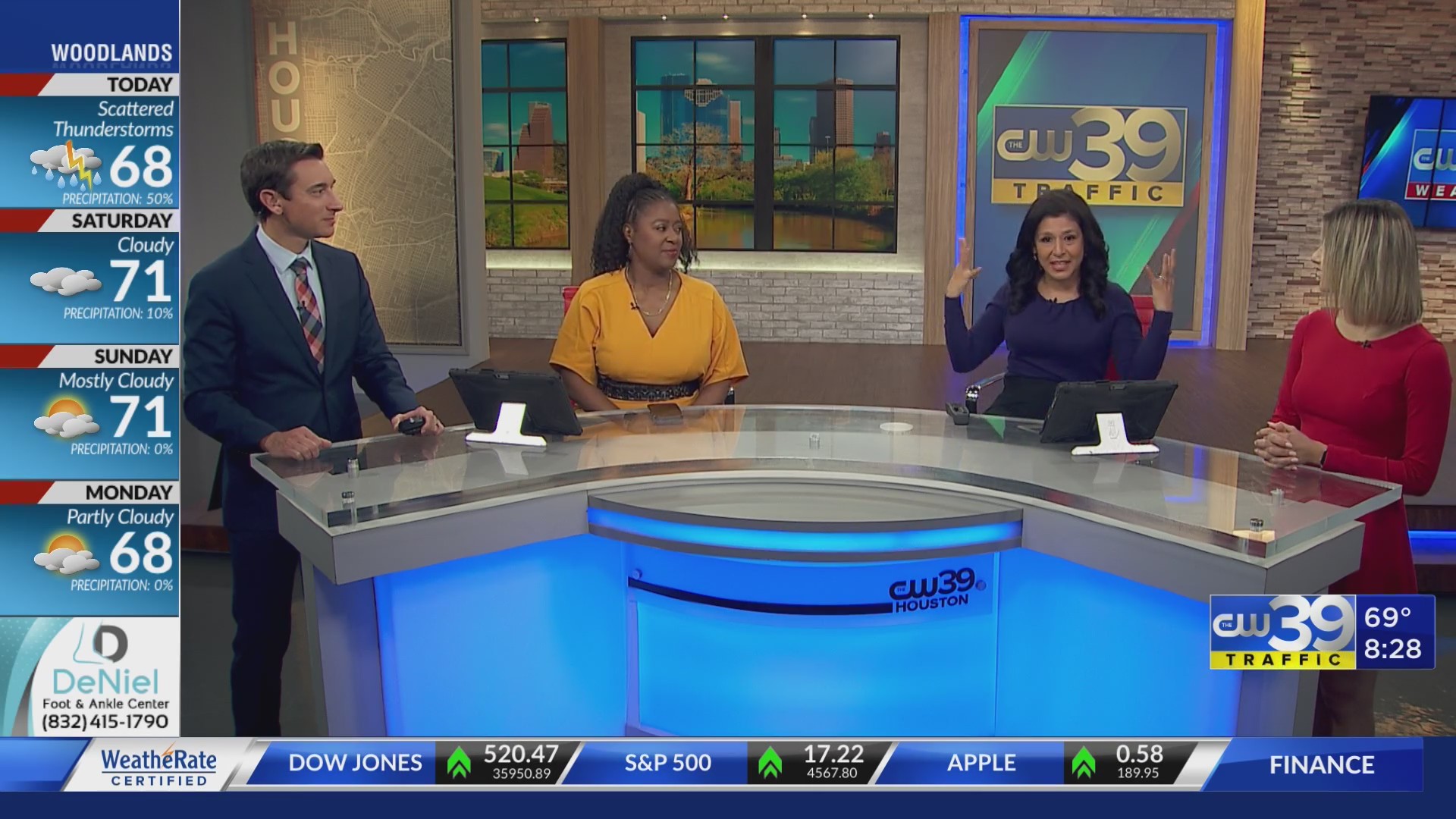 Ido’s humid meter was set off by the fog. How about Adam’s? | CW39 ...