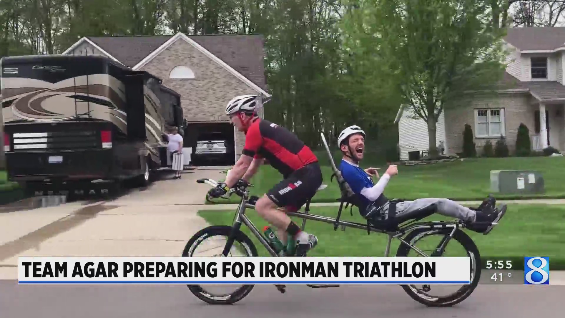 Father-son team races not to win, but to overcome – WFLA